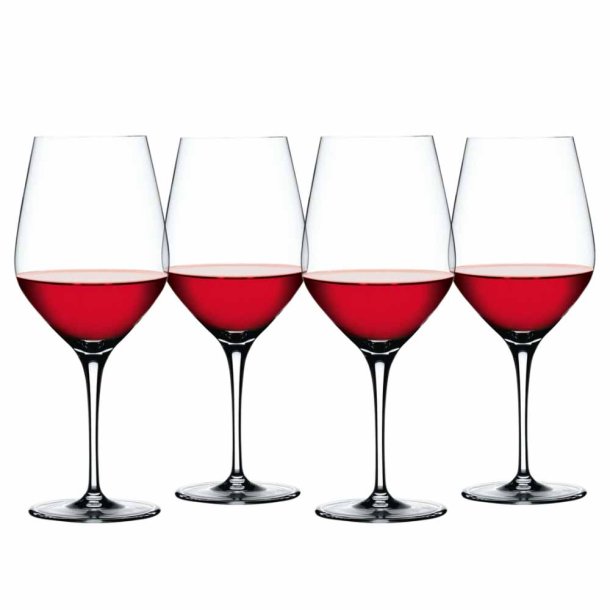 AUTHENTIS Bordeaux Glas (4 pcs.)